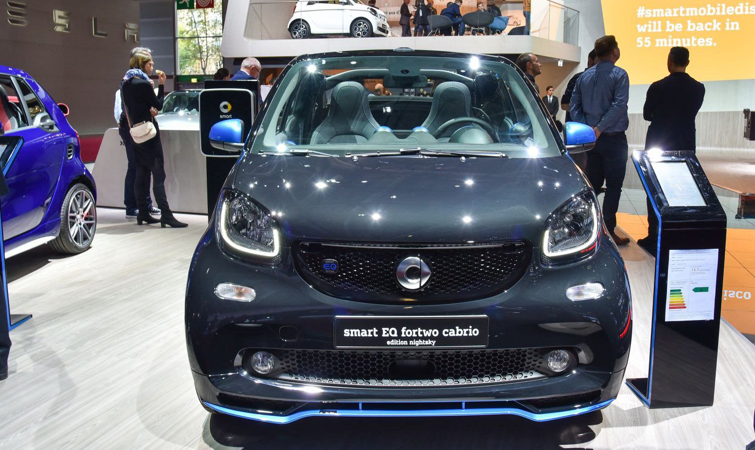 Smart EQ fortwo cabrio (A453) 17.6 kWh (82 Hp)